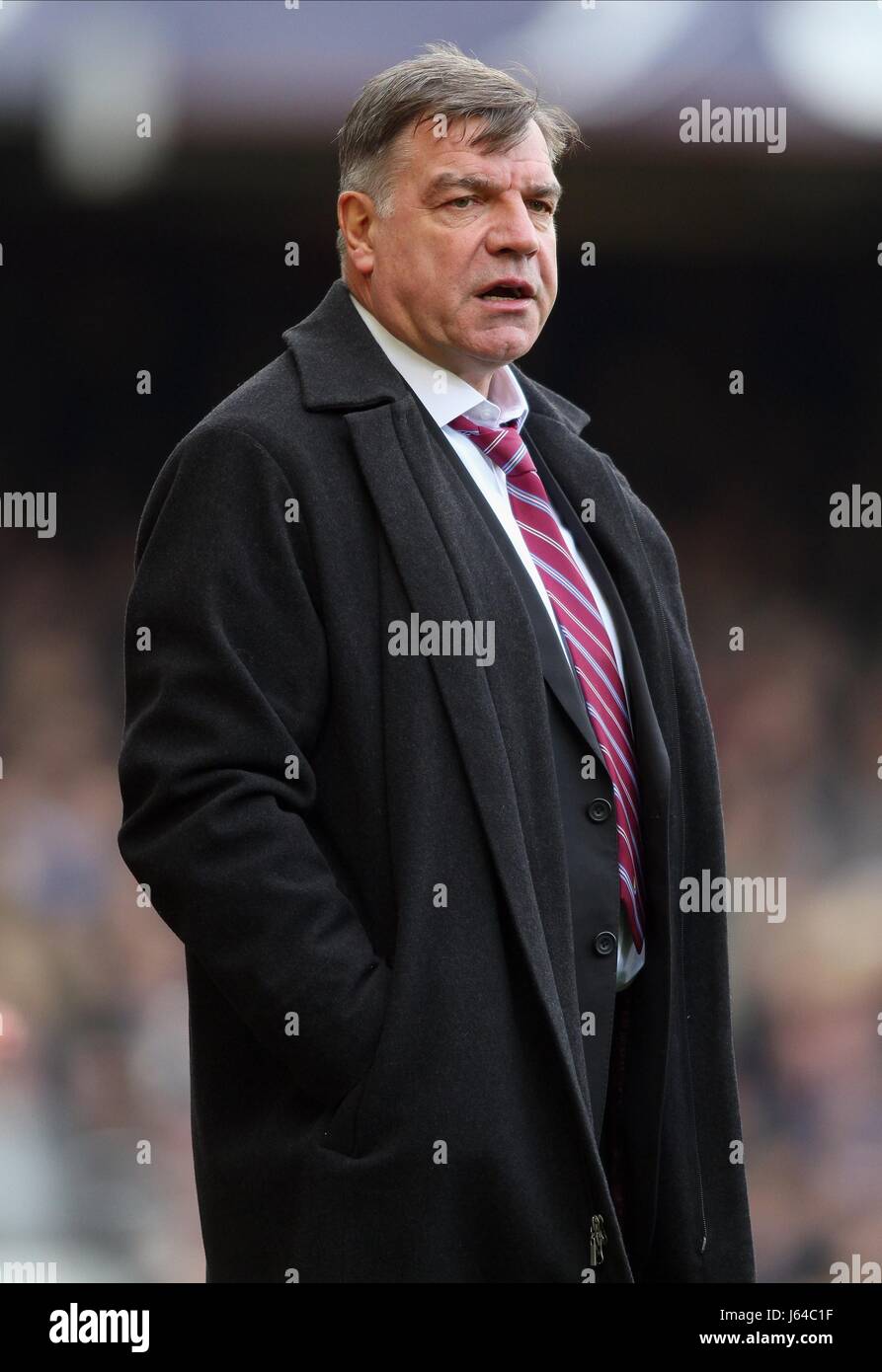 SAM ALLARDYCE WEST HAM UNITED FC LONDON ENGLAND UK 01 December 2012 ...