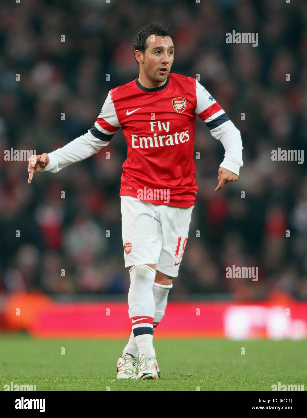 Santi cazorla barclays 2012 hi-res stock photography and images - Alamy