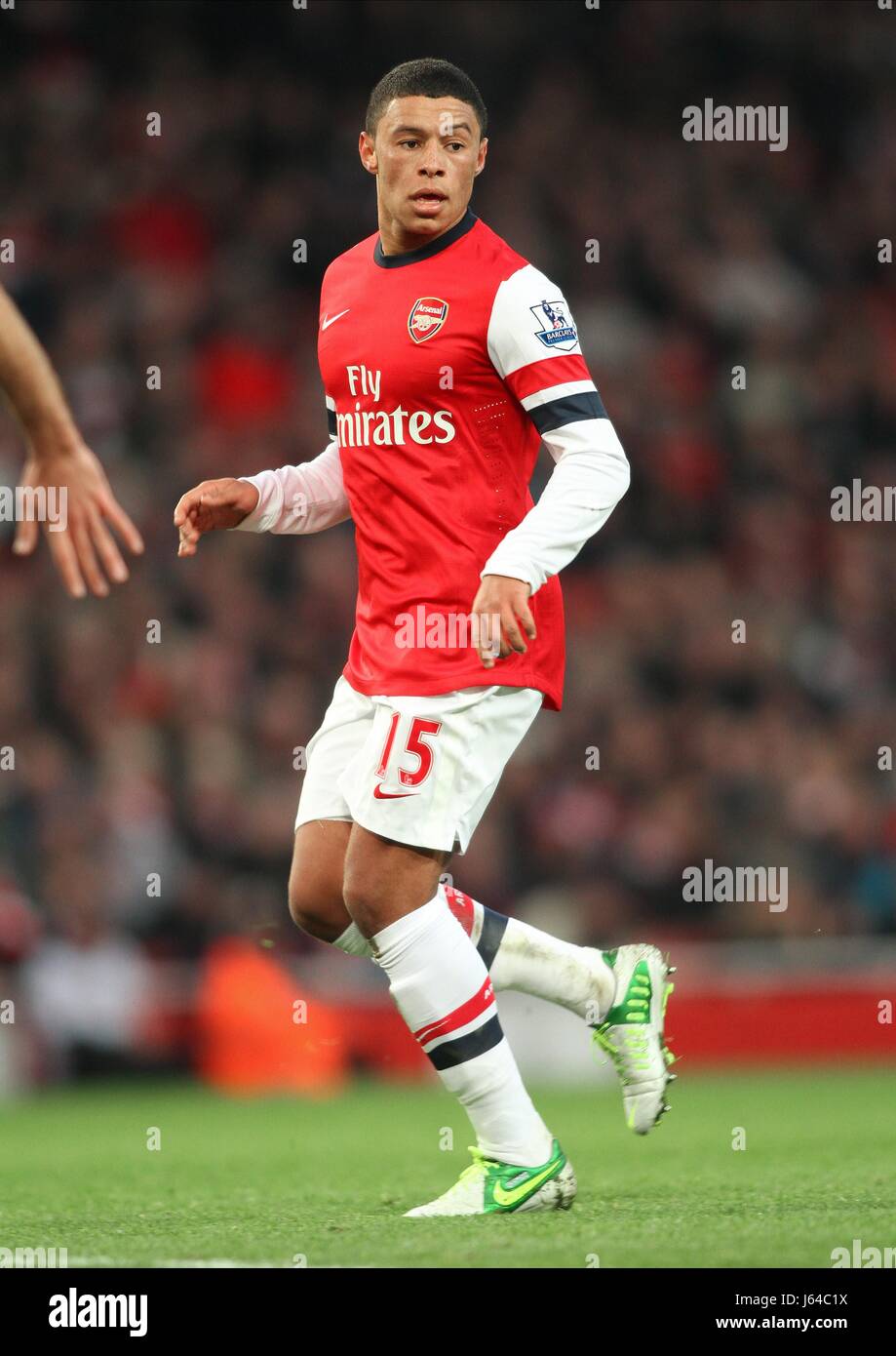ALEX OXLADE-CHAMBERLAIN ARSENAL FC LONDON ENGLAND UK 08 December 2012 ...