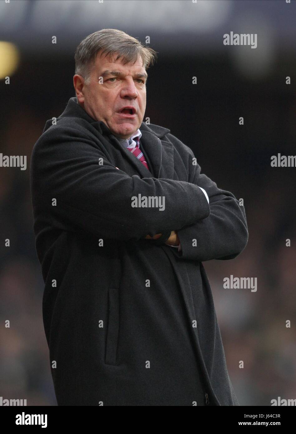 SAM ALLARDYCE WEST HAM UNITED FC LONDON ENGLAND UK 01 December 2012 ...