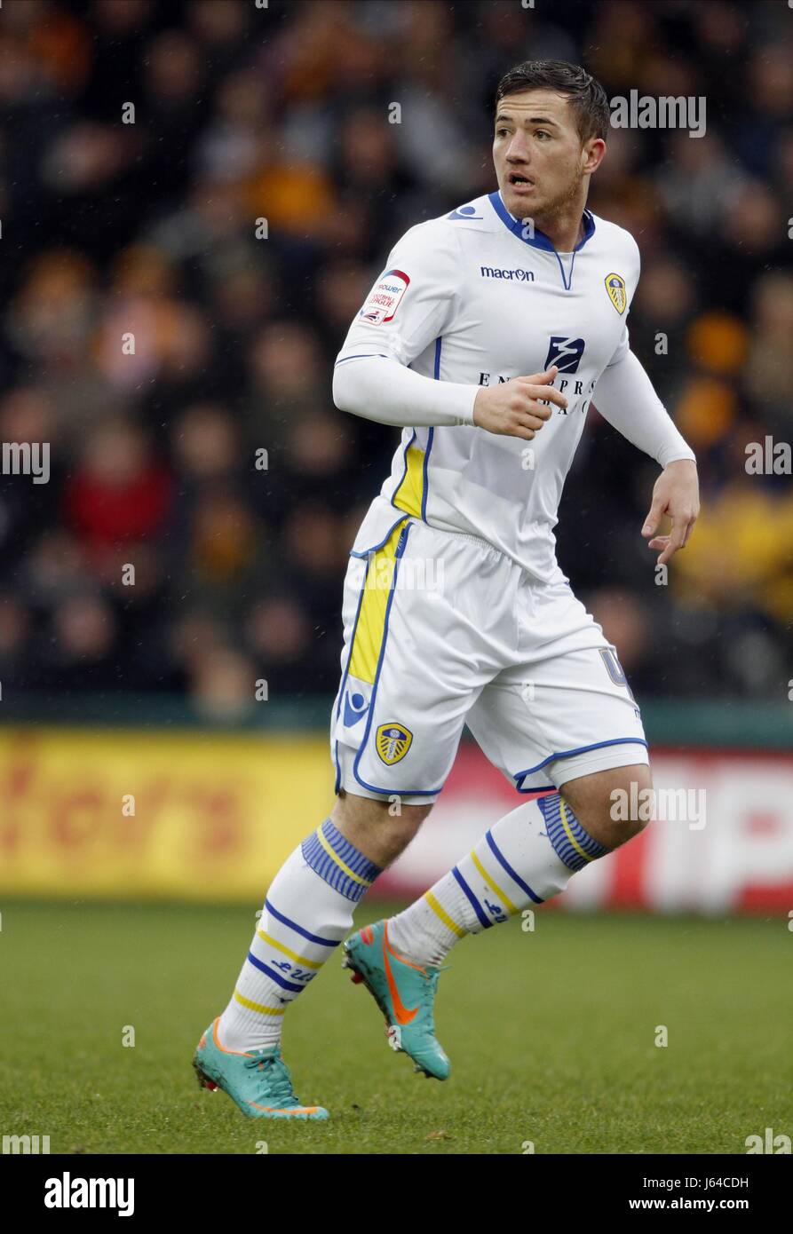 ROSS MCCORMACK LEEDS UNITED FC KC STADIUM HULL ENGLAND 29 December 2012 ...
