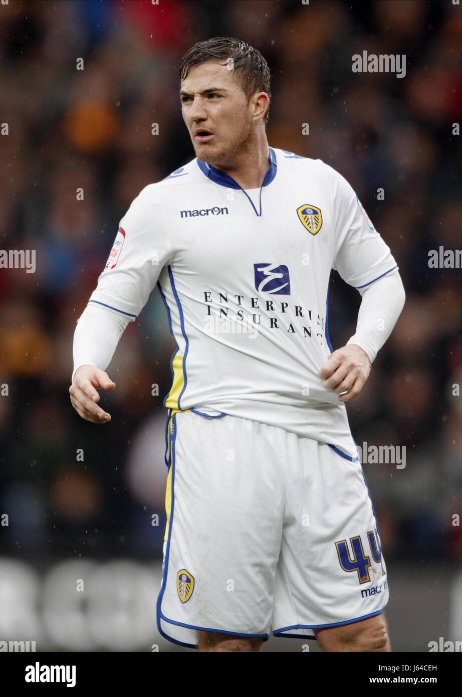 ROSS MCCORMACK LEEDS UNITED FC KC STADIUM HULL ENGLAND 29 December 2012 ...