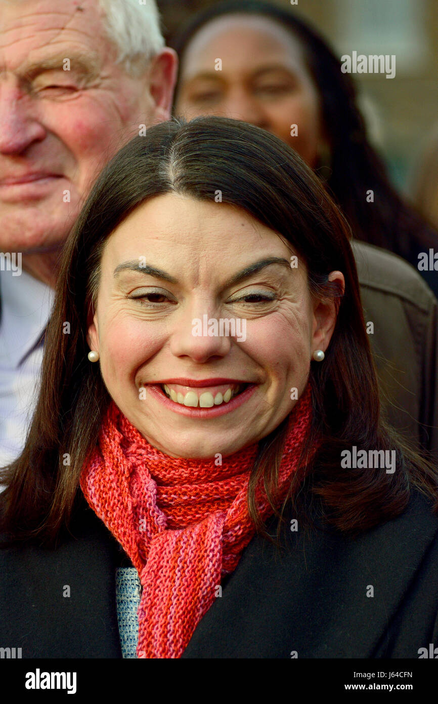 Sarah Olney (LibDem), newly-elected MP for Richmond Park, at an event ...