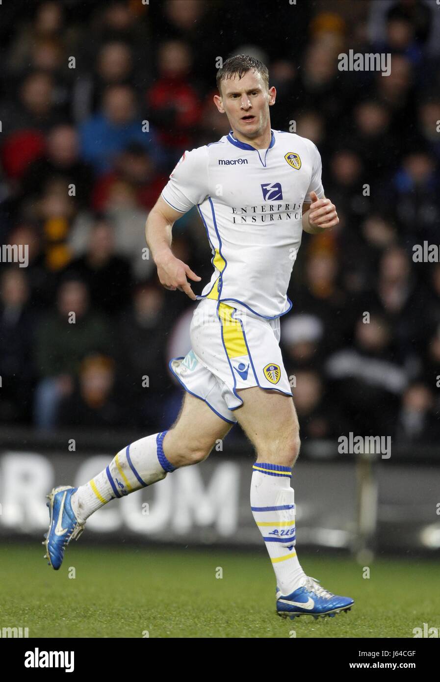 TOM LEES LEEDS UNITED FC KC STADIUM HULL ENGLAND 29 December 2012 Stock ...