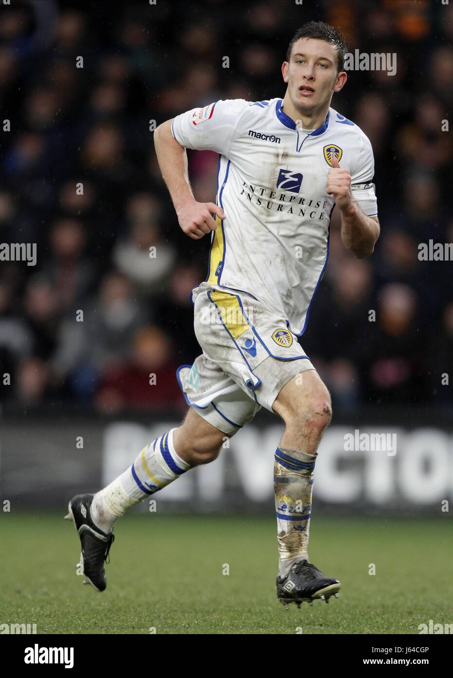 JASON PEARCE LEEDS UNITED FC KC STADIUM HULL ENGLAND 29 December 2012 ...