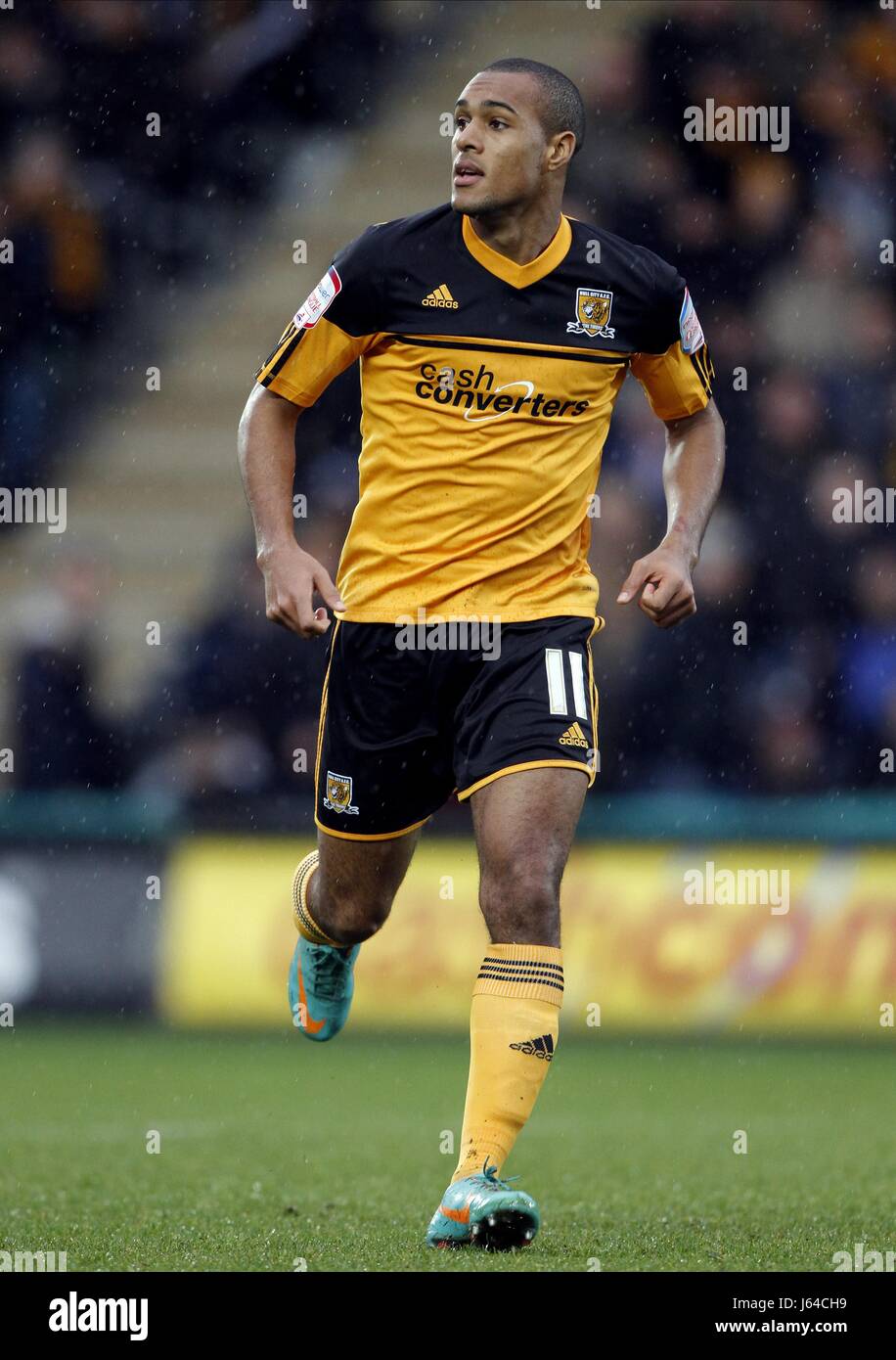 JAY SIMPSON HULL CITY FC KC STADIUM HULL ENGLAND 29 December 2012 Stock ...