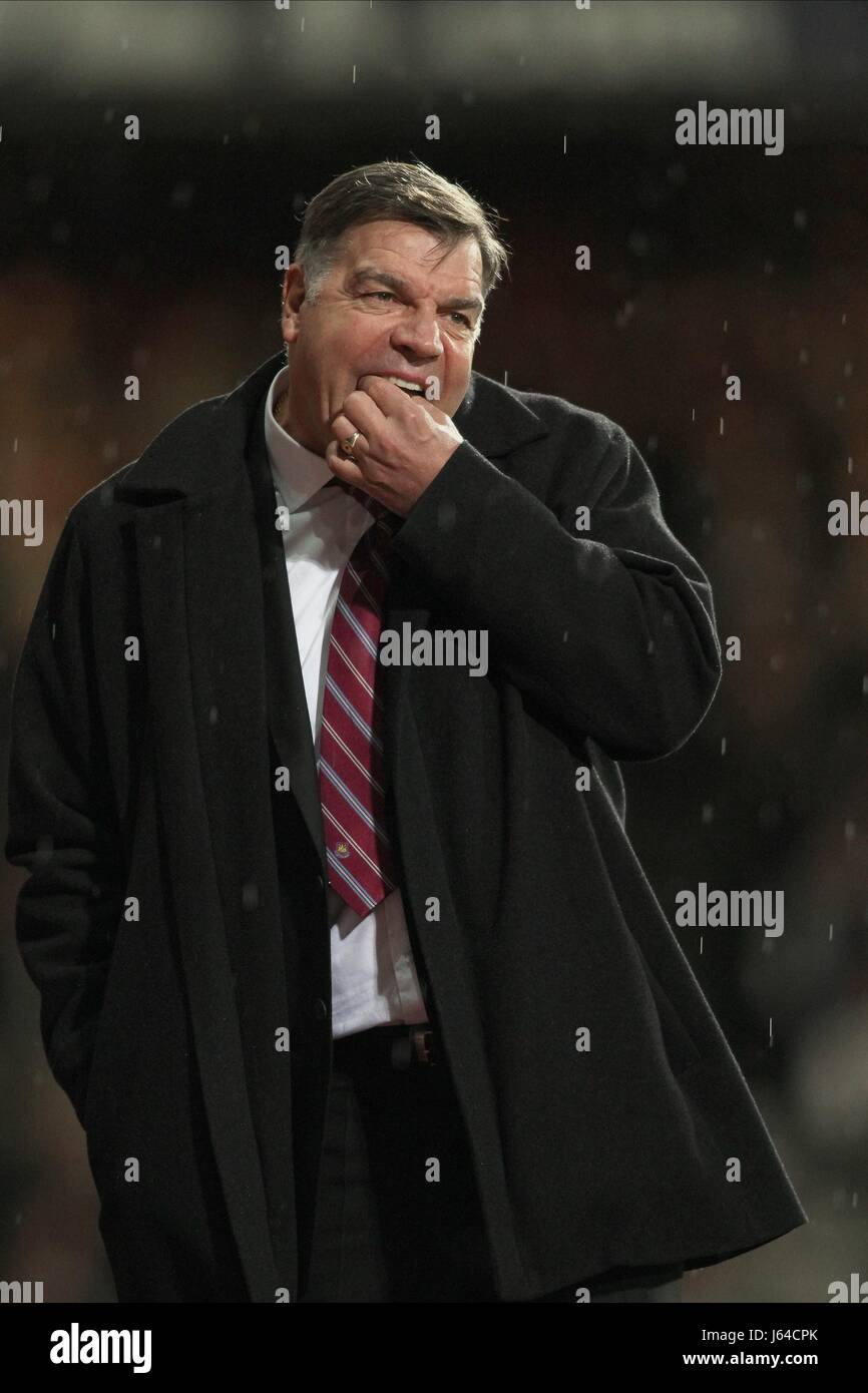 SAM ALLARDYCE WEST HAM UNITED FC LONDON ENGLAND UK 22 December 2012 ...