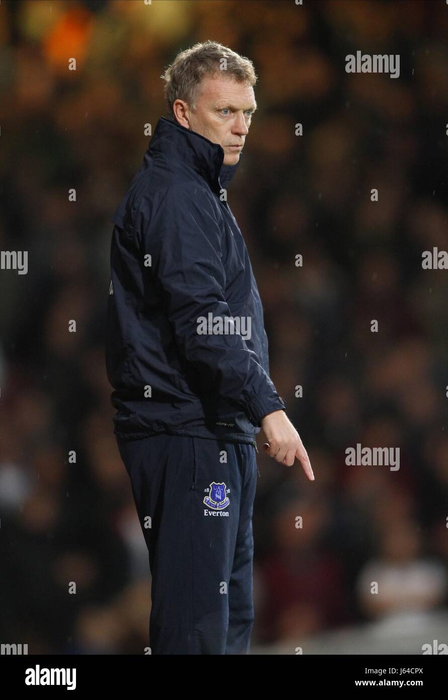 DAVID MOYES EVERTON FC LONDON ENGLAND UK 22 December 2012 Stock Photo ...