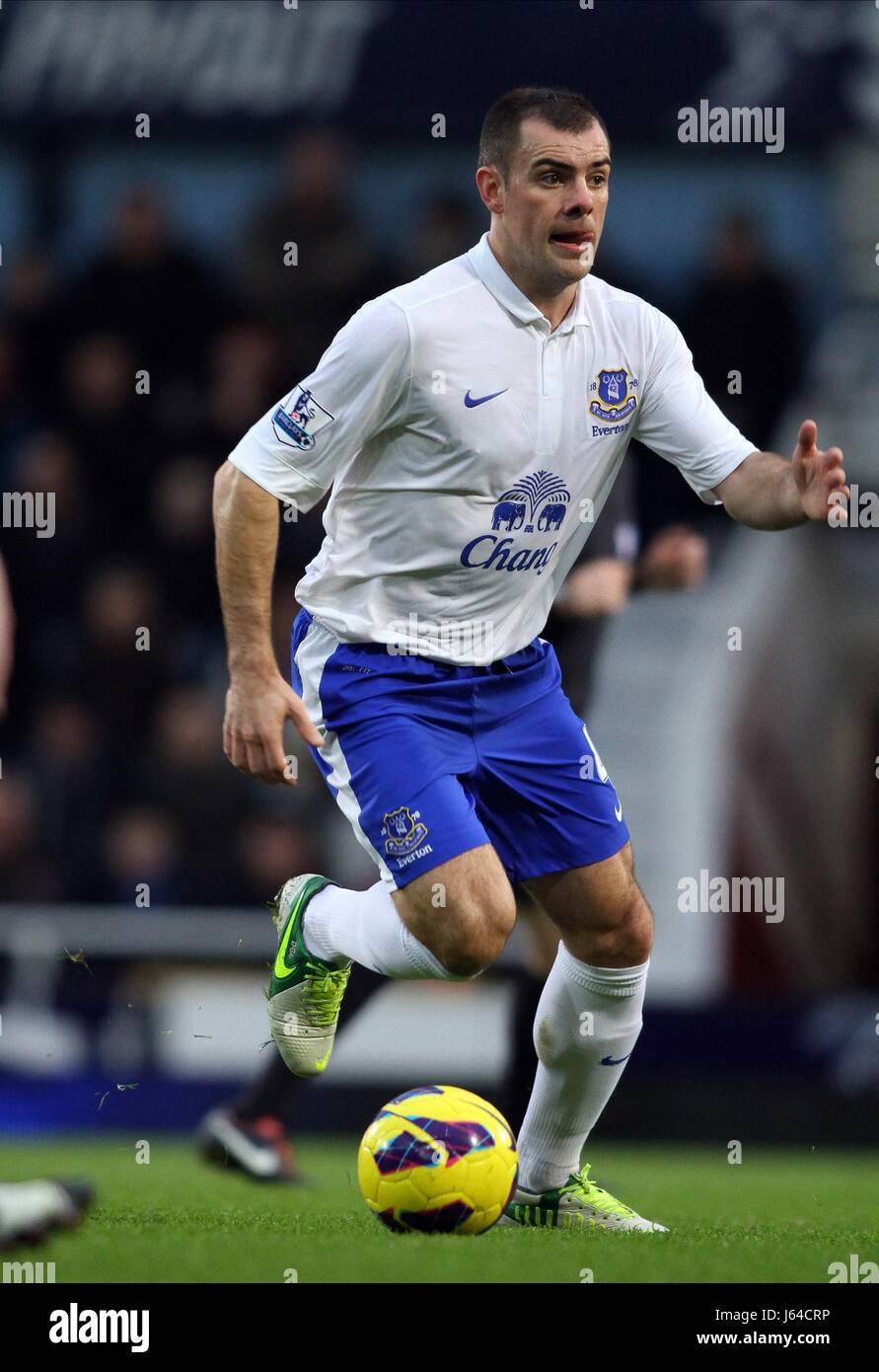 DARRON GIBSON EVERTON FC LONDON ENGLAND UK 22 December 2012 Stock Photo ...