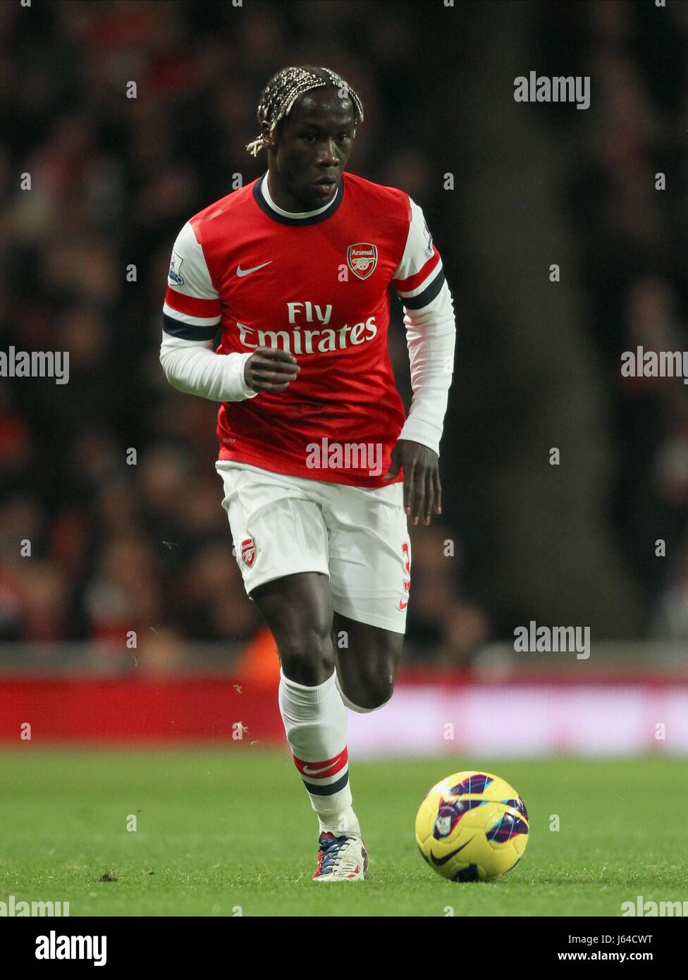 BACARY SAGNA ARSENAL FC LONDON ENGLAND UK 29 December 2012 Stock Photo ...
