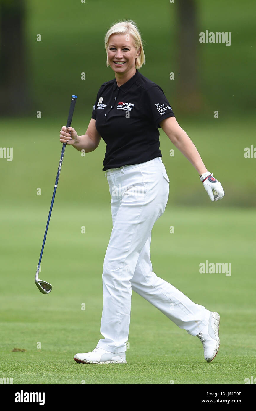 Denise van Outen during the ISPS Handa Celebrity Golf Classic at The ...