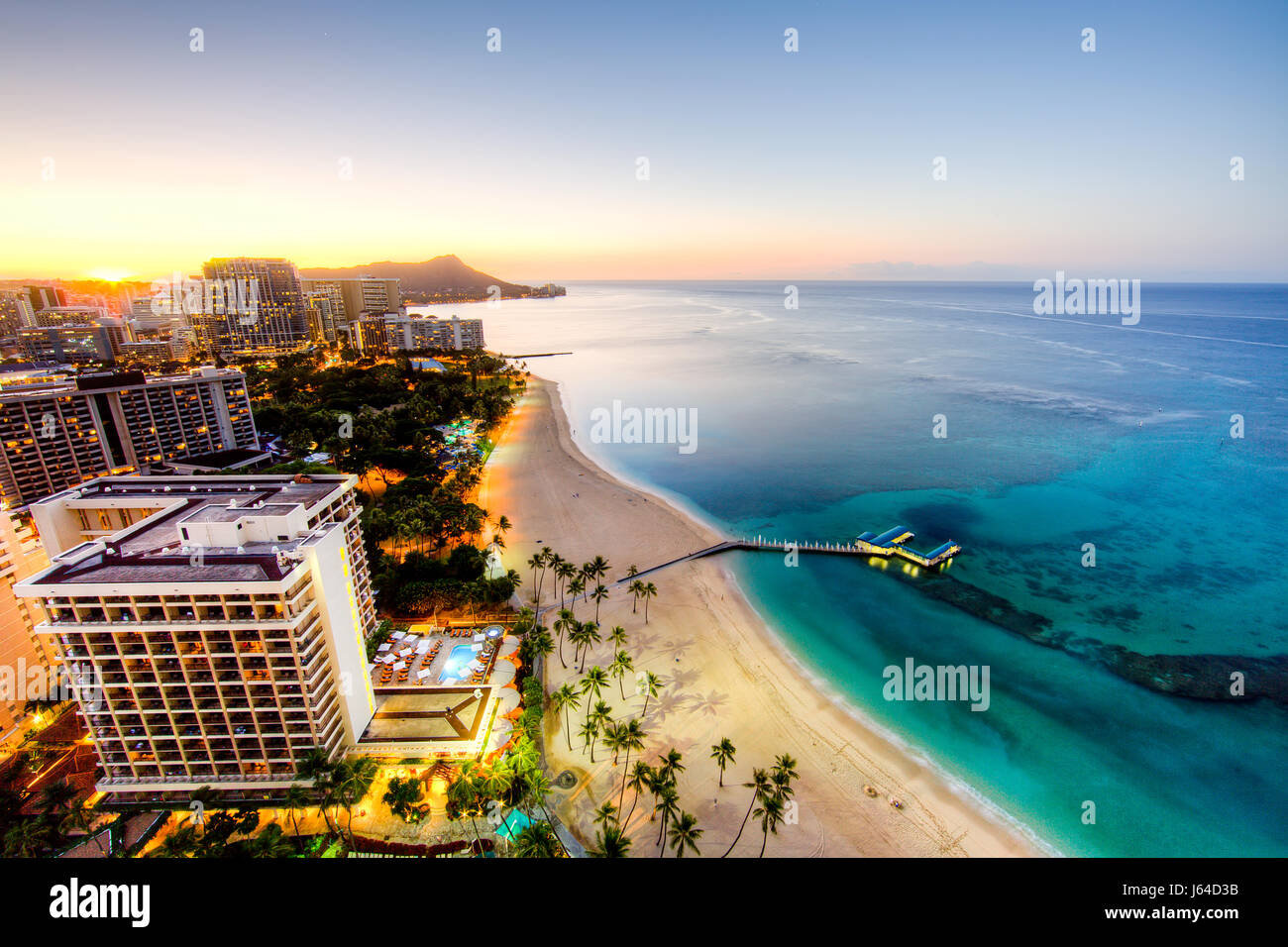 Good Morning Honolulu Stock Photo - Alamy