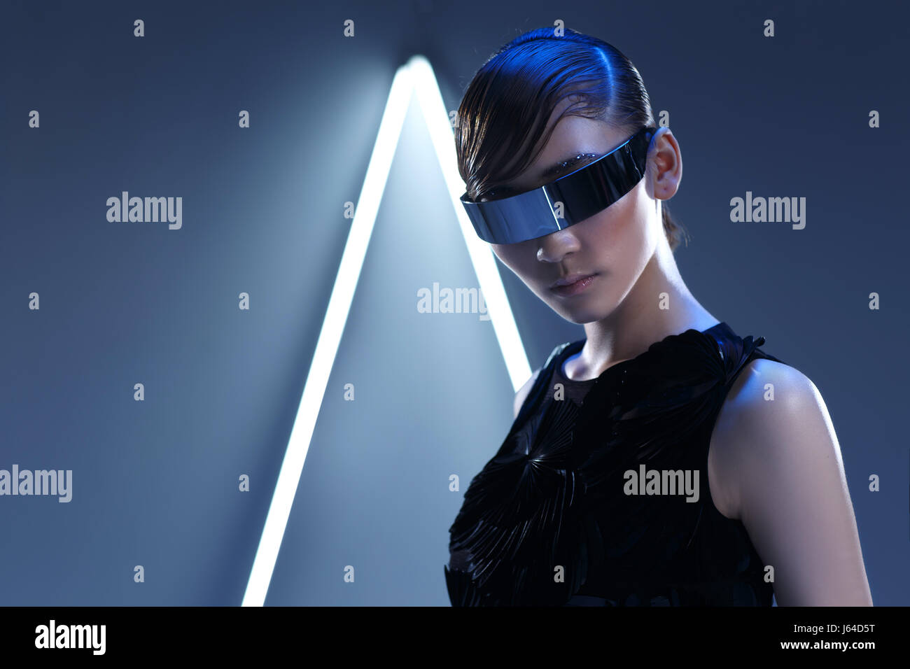 Science fiction girl Stock Photo - Alamy