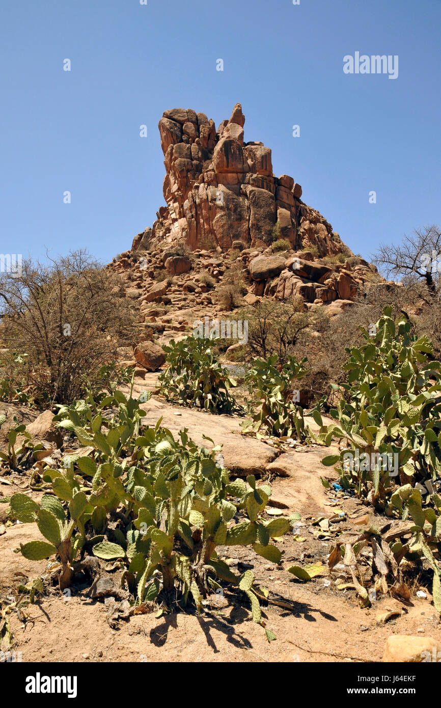 rock morocco vegetation landscape scenery countryside nature atlas map ...