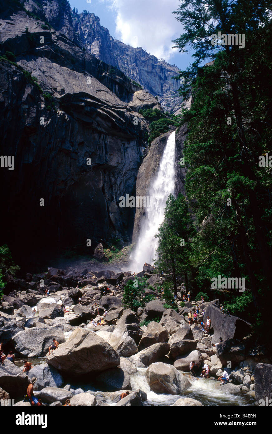 relaxation park usa waterfalls mountain nature travel park usa ...