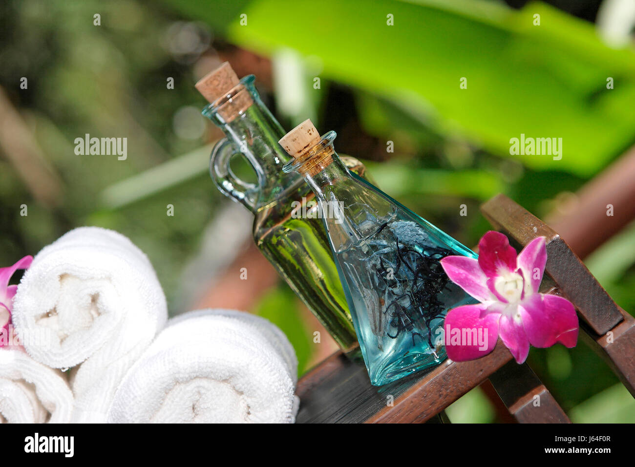 far eastern massage oil Stock Photo - Alamy