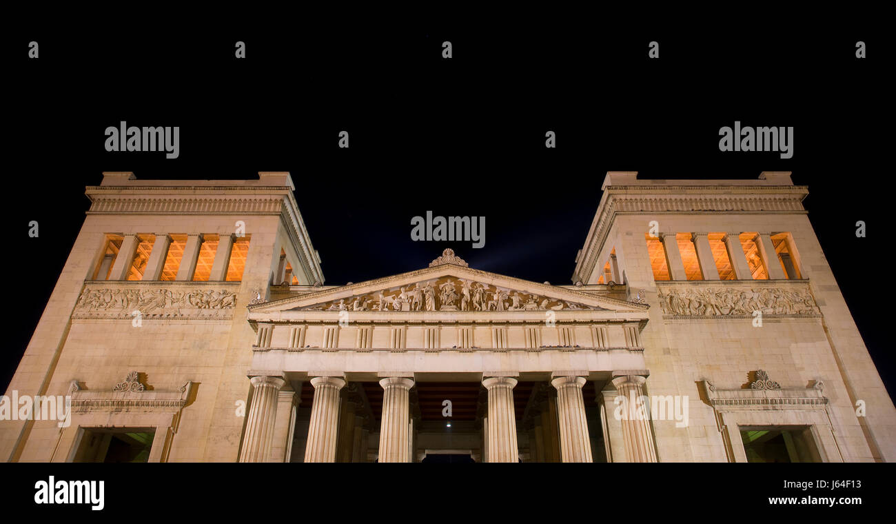 the munich propylaea Stock Photo - Alamy