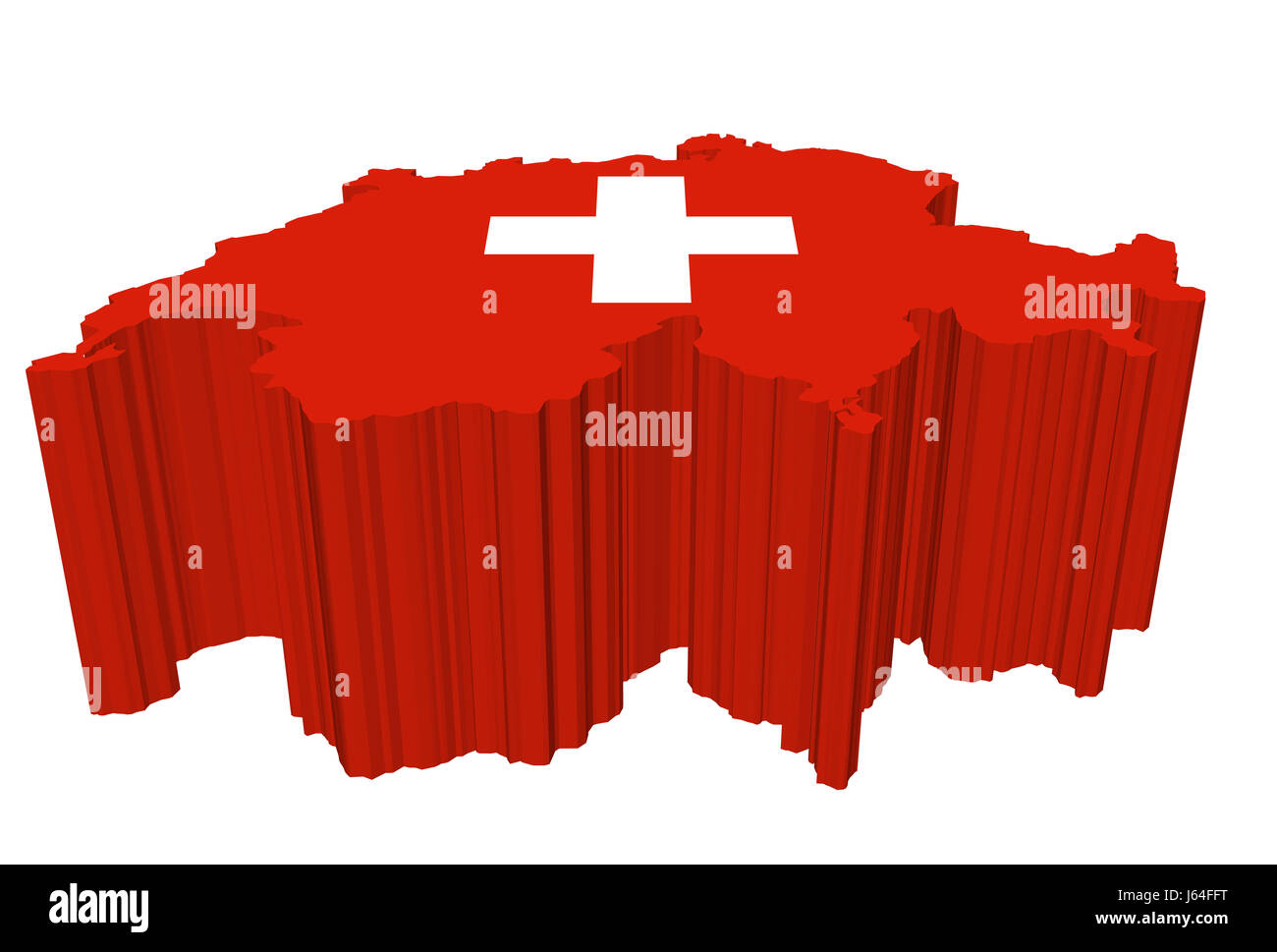 cross europe switzerland flag map atlas map of the world white red ...