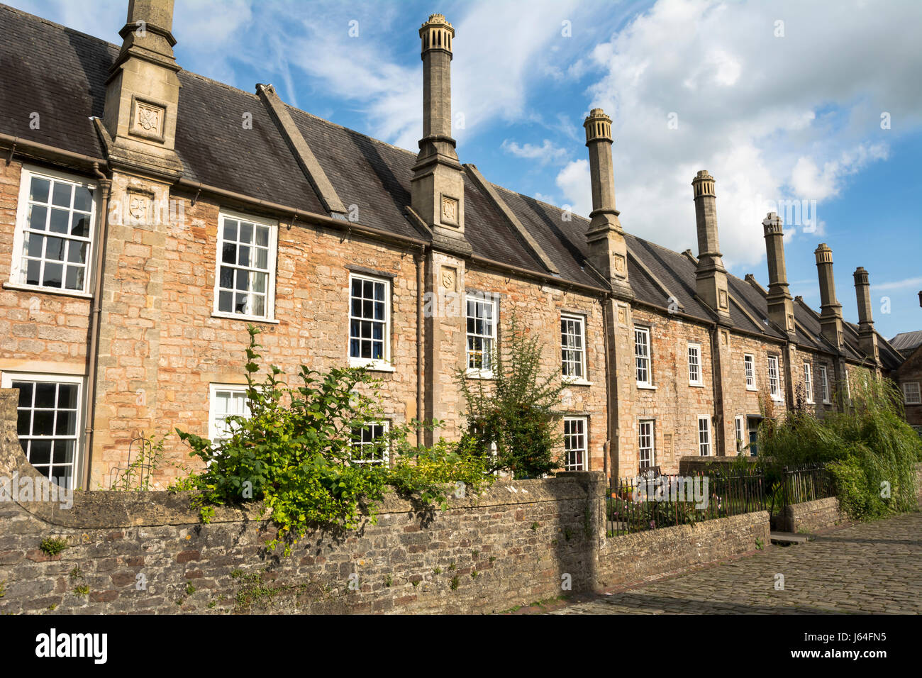 Vicars Close Somerset Stock Photo - Alamy