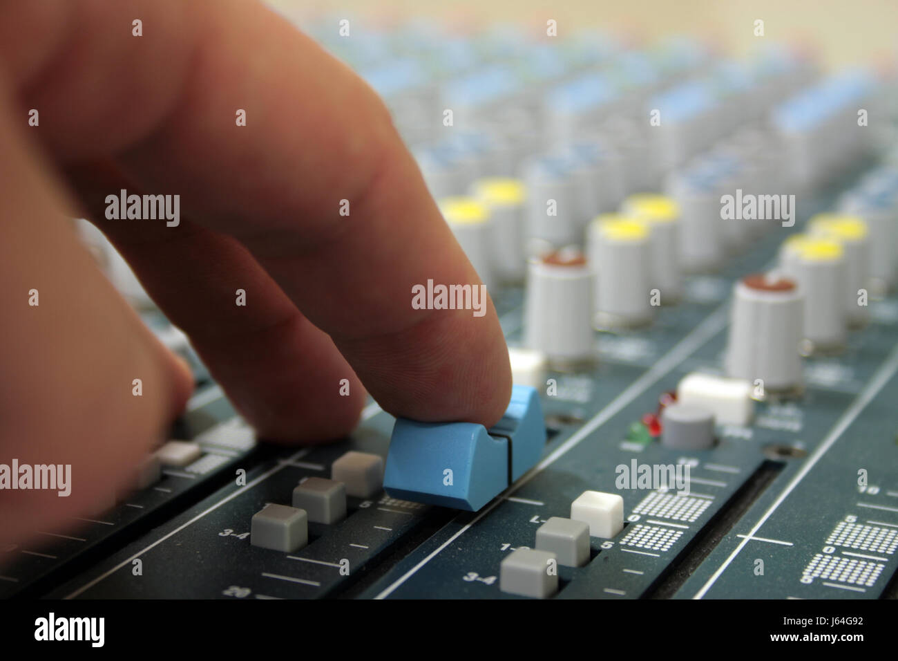 audio mixer sign signal hand music studio digital production switch ...