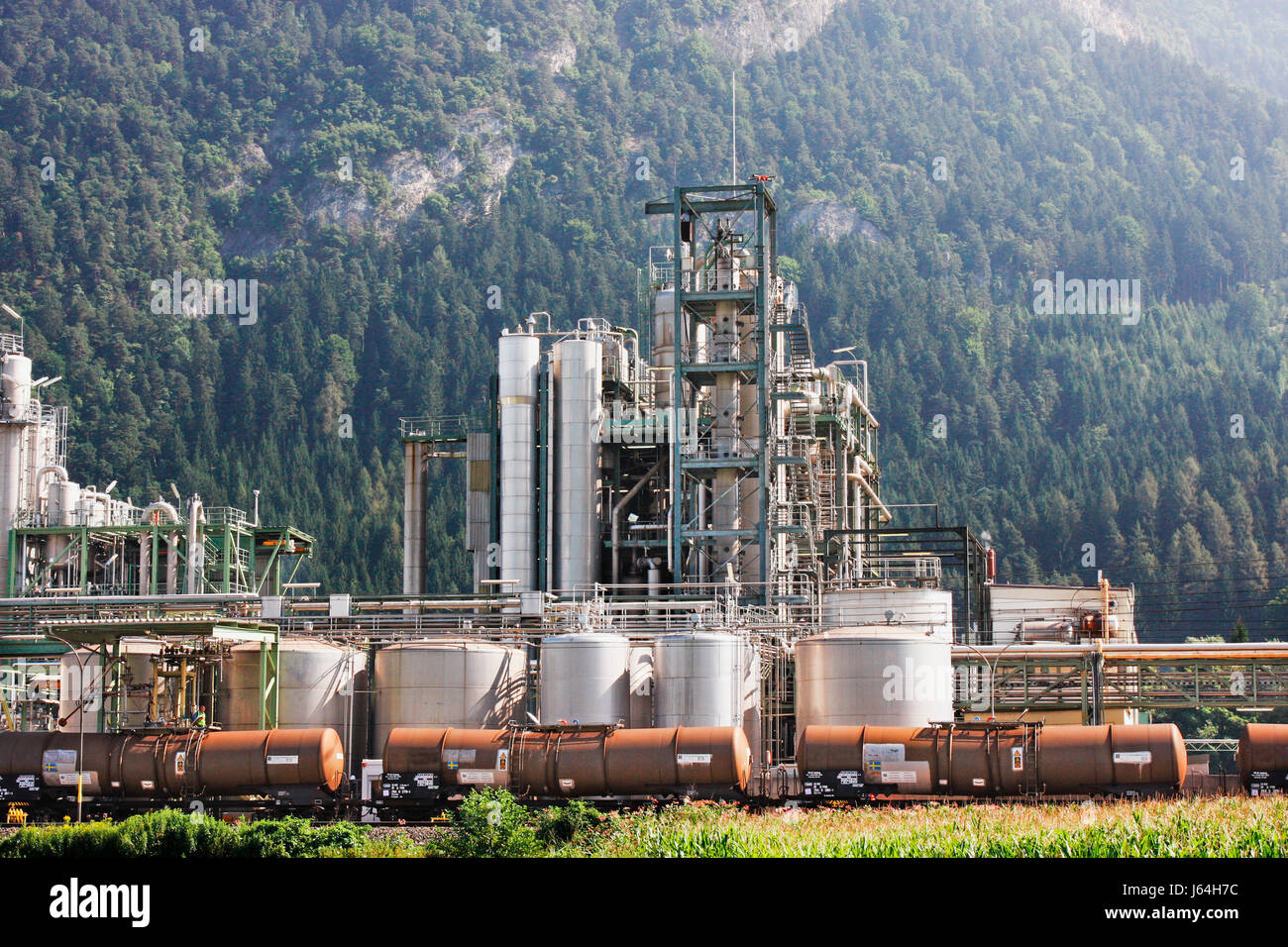industrial plant production wagon silo carriage manufacturing-plant ...