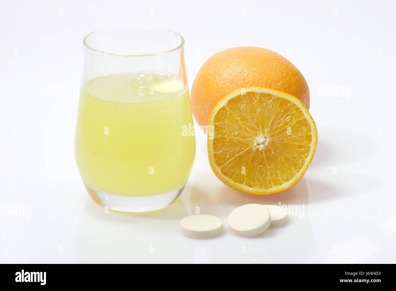 orange provision vitamins vitamines prevention glass chalice tumbler ...