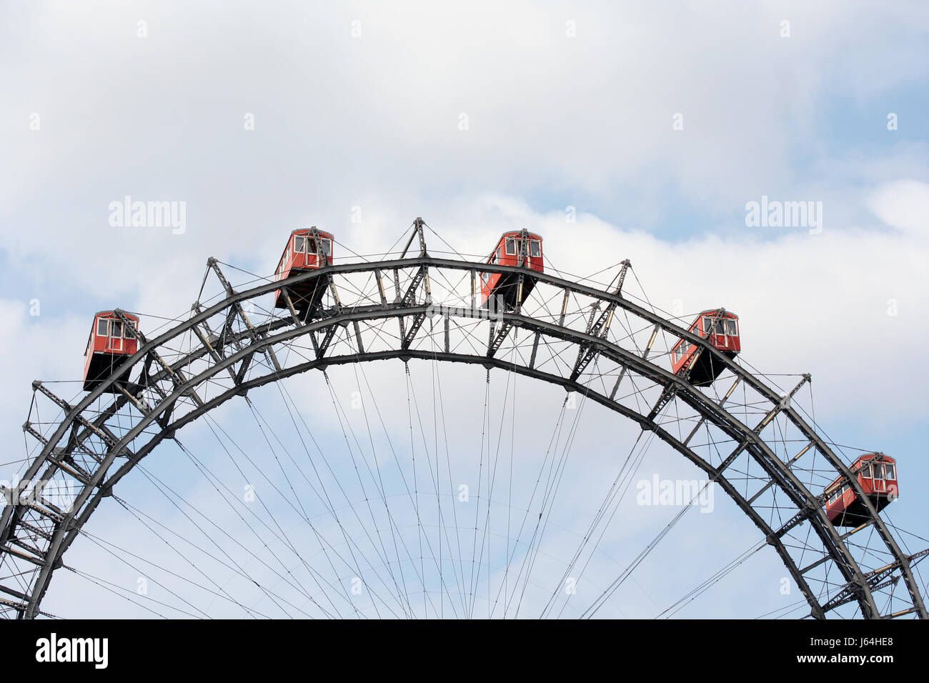vienna austrians austria world exhibition wheel ferris wheel giant ...