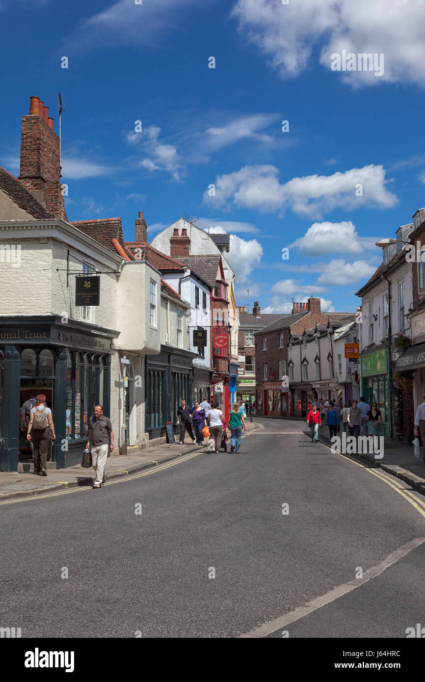 Goodramgate hi-res stock photography and images - Alamy