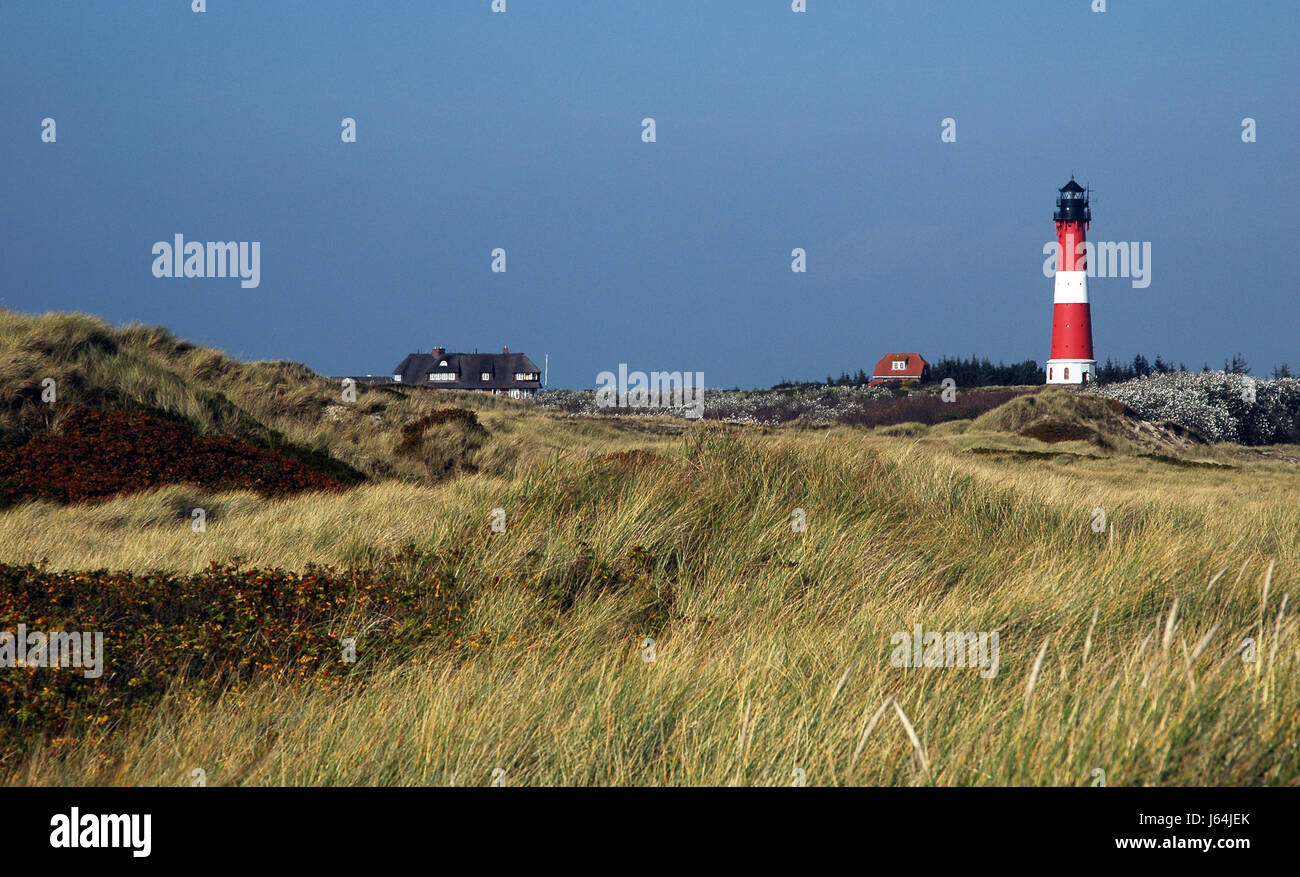 navigation sylt lighthouse sign signal tower house home dwelling house ...