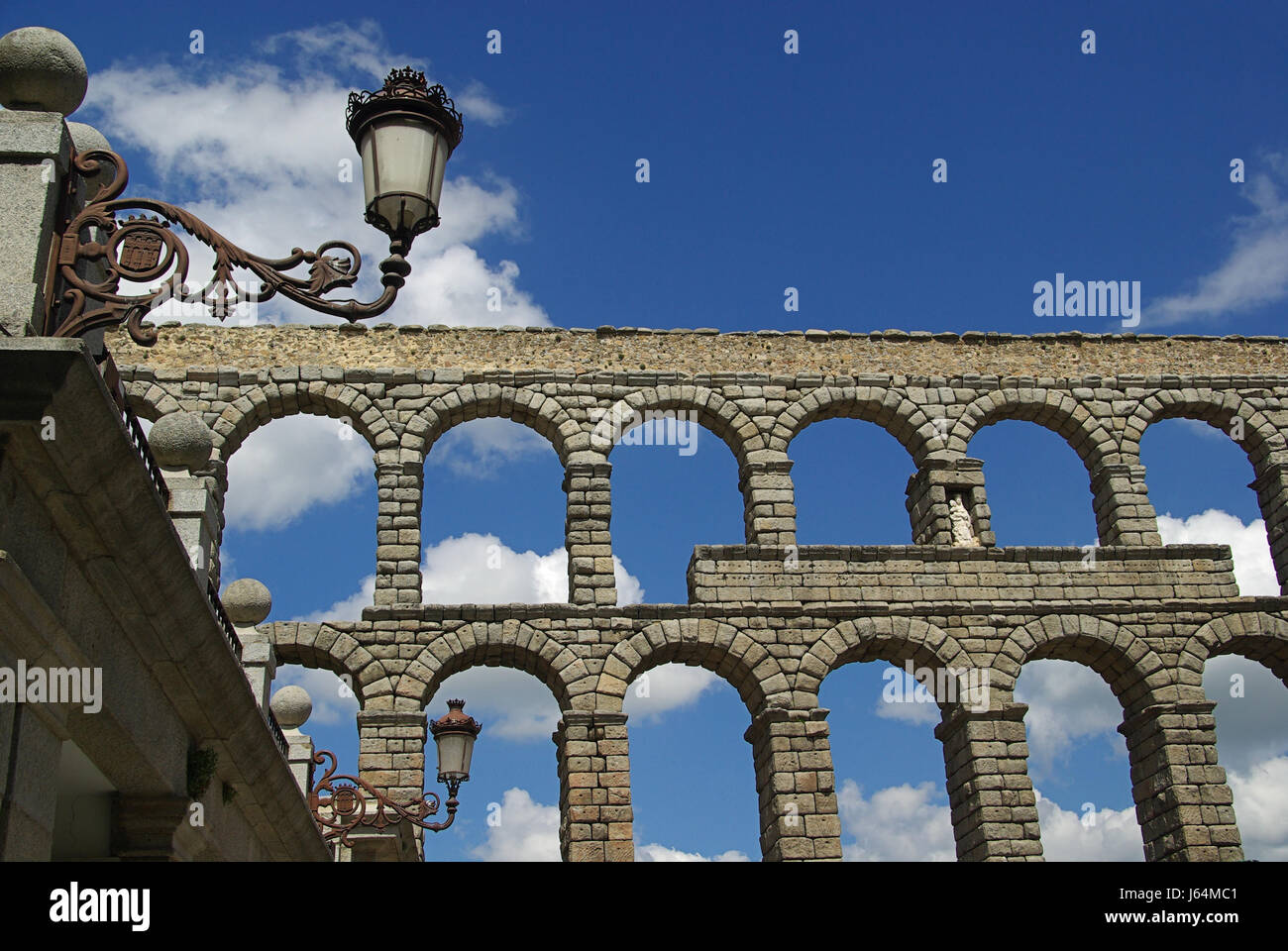 bridge spain Rome roma roman aqueduct conduit blue historical stone ...