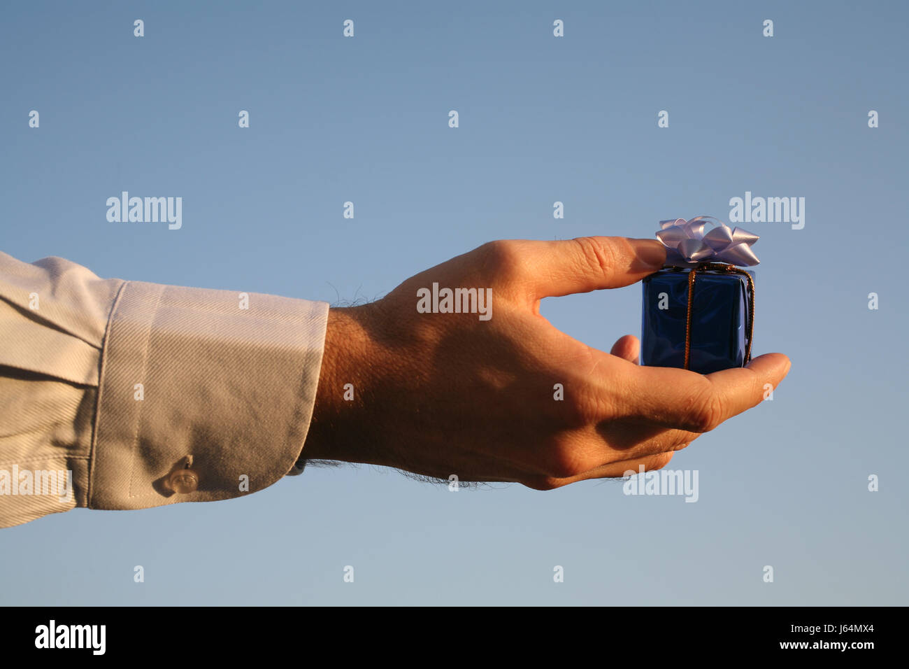 present hand gift package imagining surprise arm weapon packet parcel ...