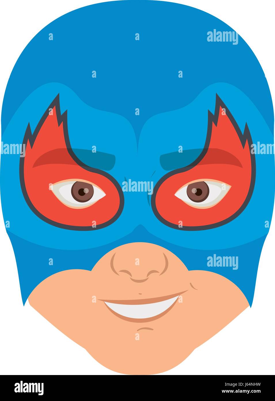 Face without eyes Stock Vector Images - Alamy