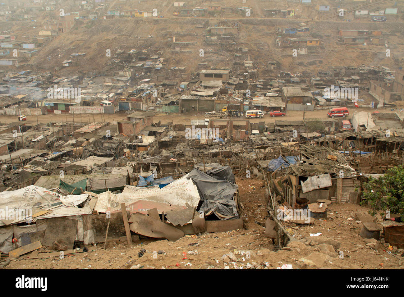 slums in lima Stock Photo - Alamy