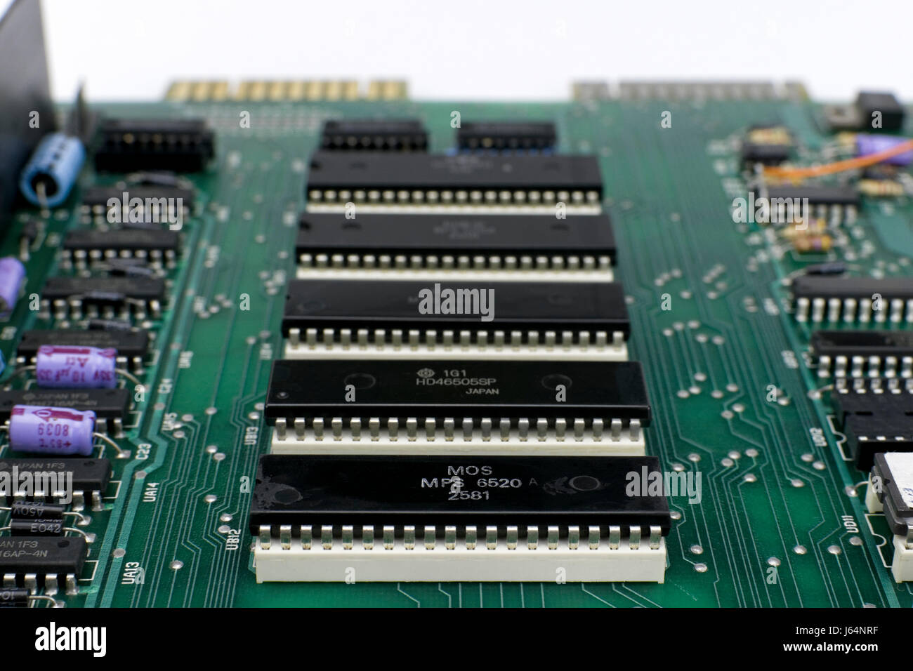 Main board of a CBM from 1980 Stock Photo - Alamy