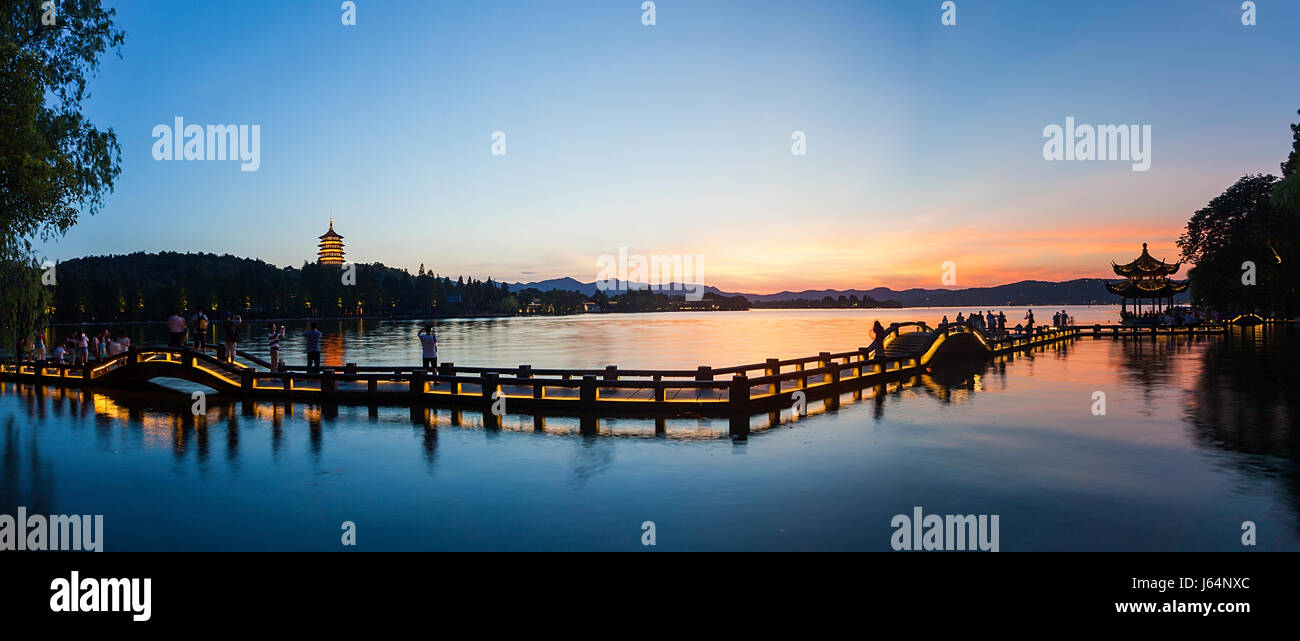 Hangzhou West Lake of Zhejiang Province,China Stock Photo - Alamy