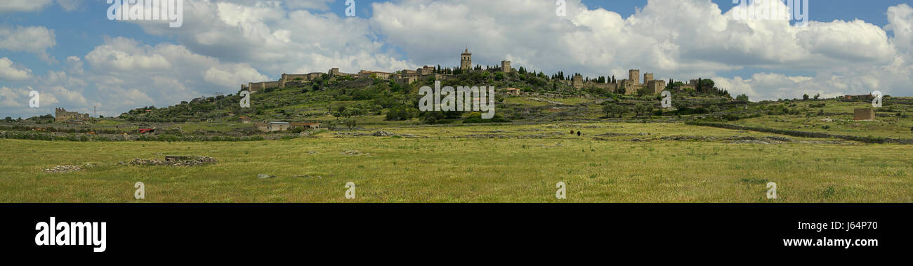 city town spain place hispanic spanish chateau castle old tower city ...