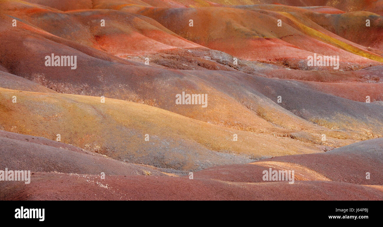 iron coloured nature play tinted multi-coloured topsoil ore waves iron ...