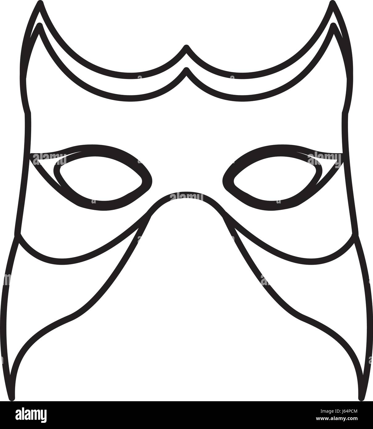 Male masquerade mask Stock Vector Images - Alamy