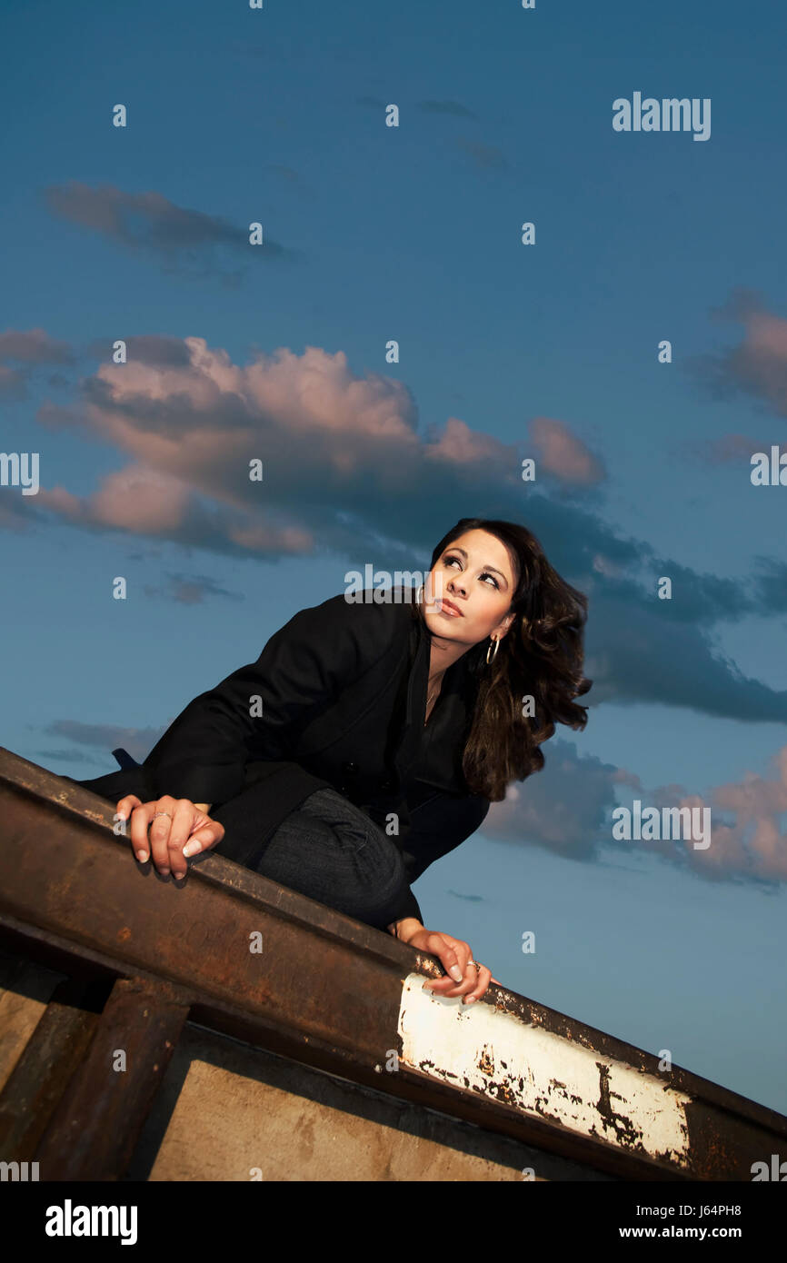 woman fashion lady female dapper accosting pretty prettily prettier ...