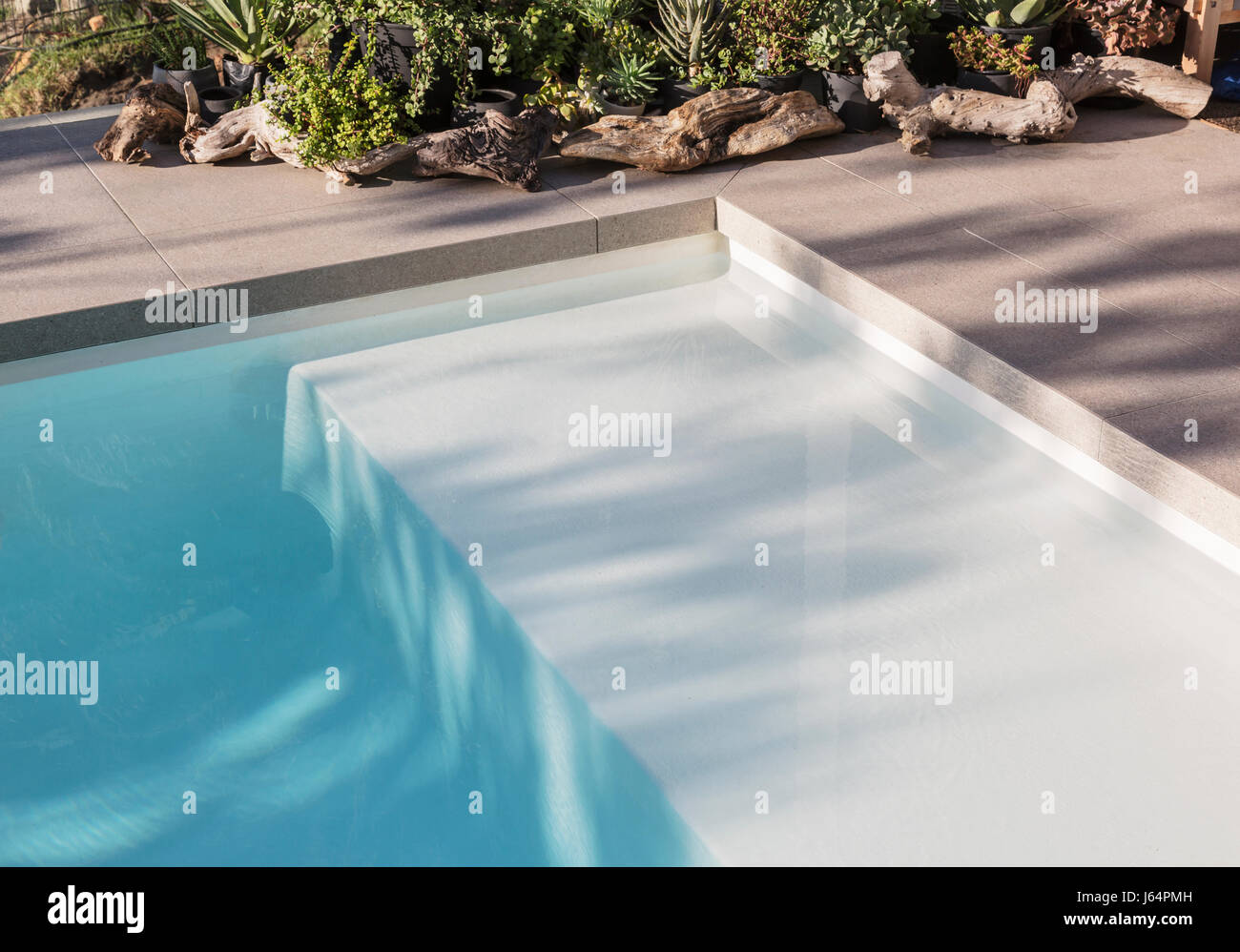 Reflection into the swimming pool hi-res stock photography and images ...
