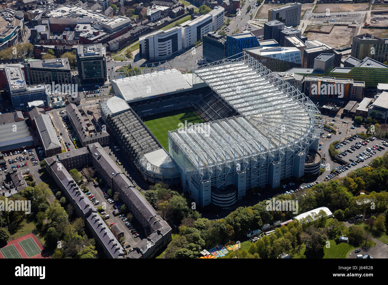 Newcastle united football stadium hi-res stock photography and images - Alamy