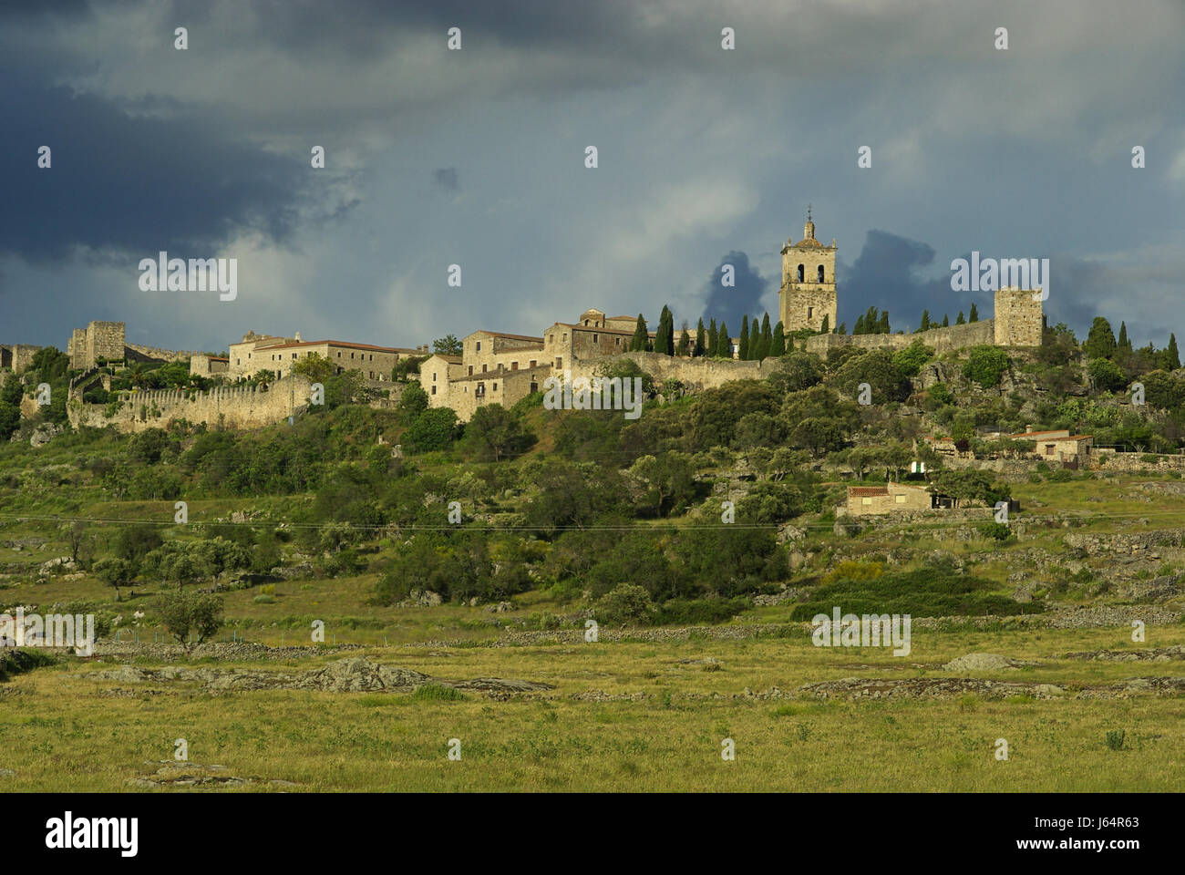 city town spain place hispanic spanish chateau castle tower city town ...