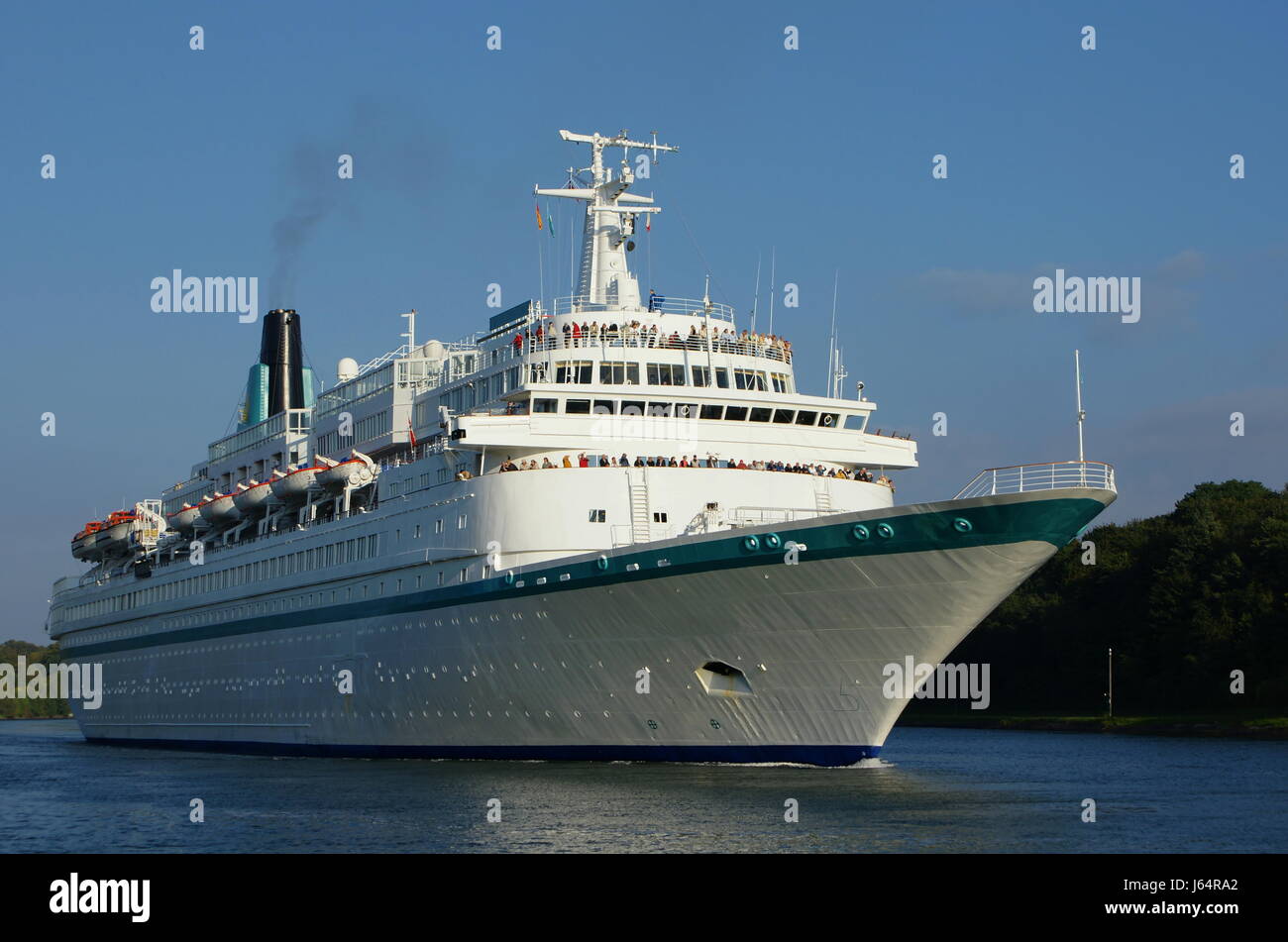 a classic cruise ship Stock Photo - Alamy