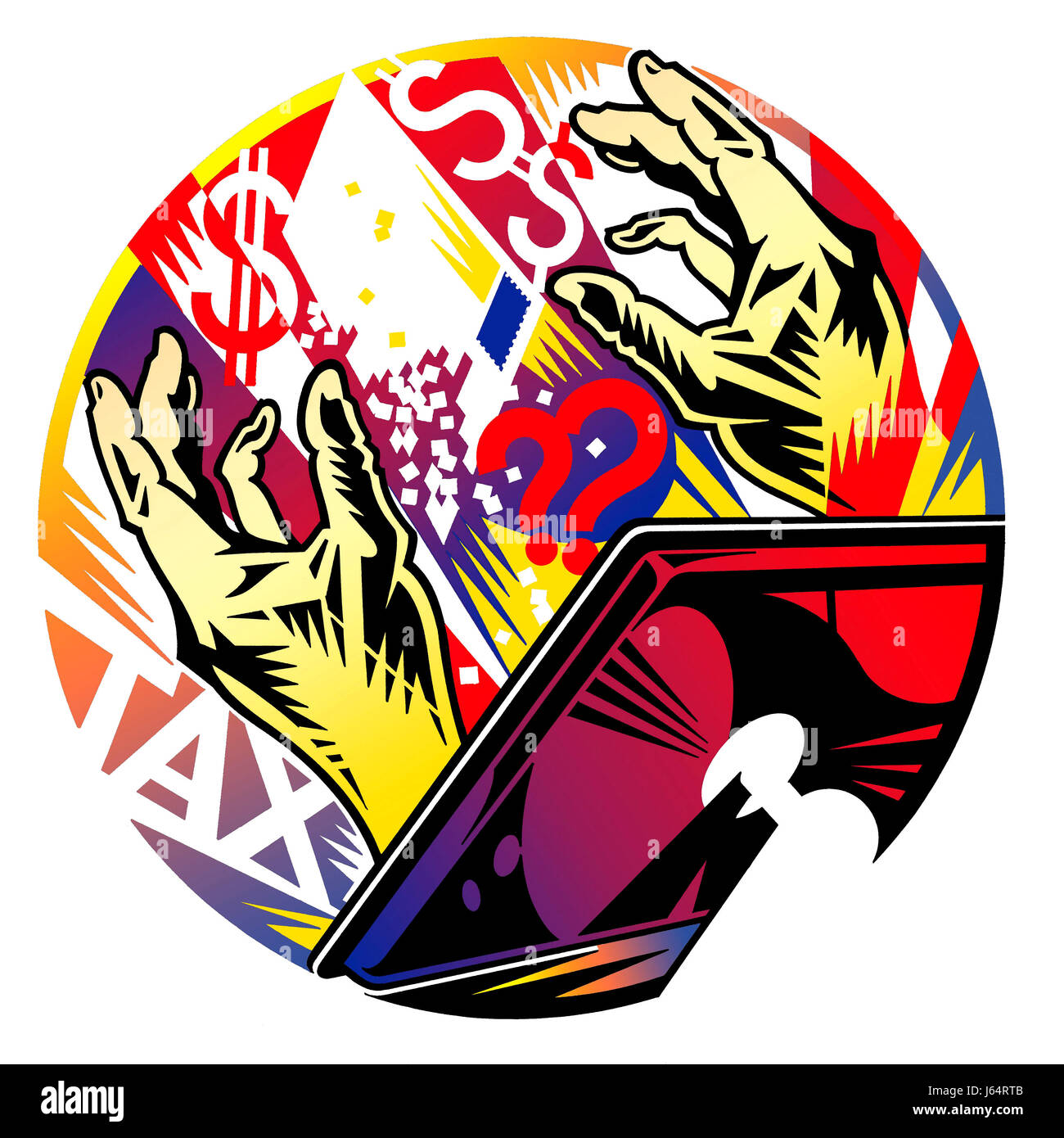 Greedy vector vectors hi-res stock photography and images - Alamy