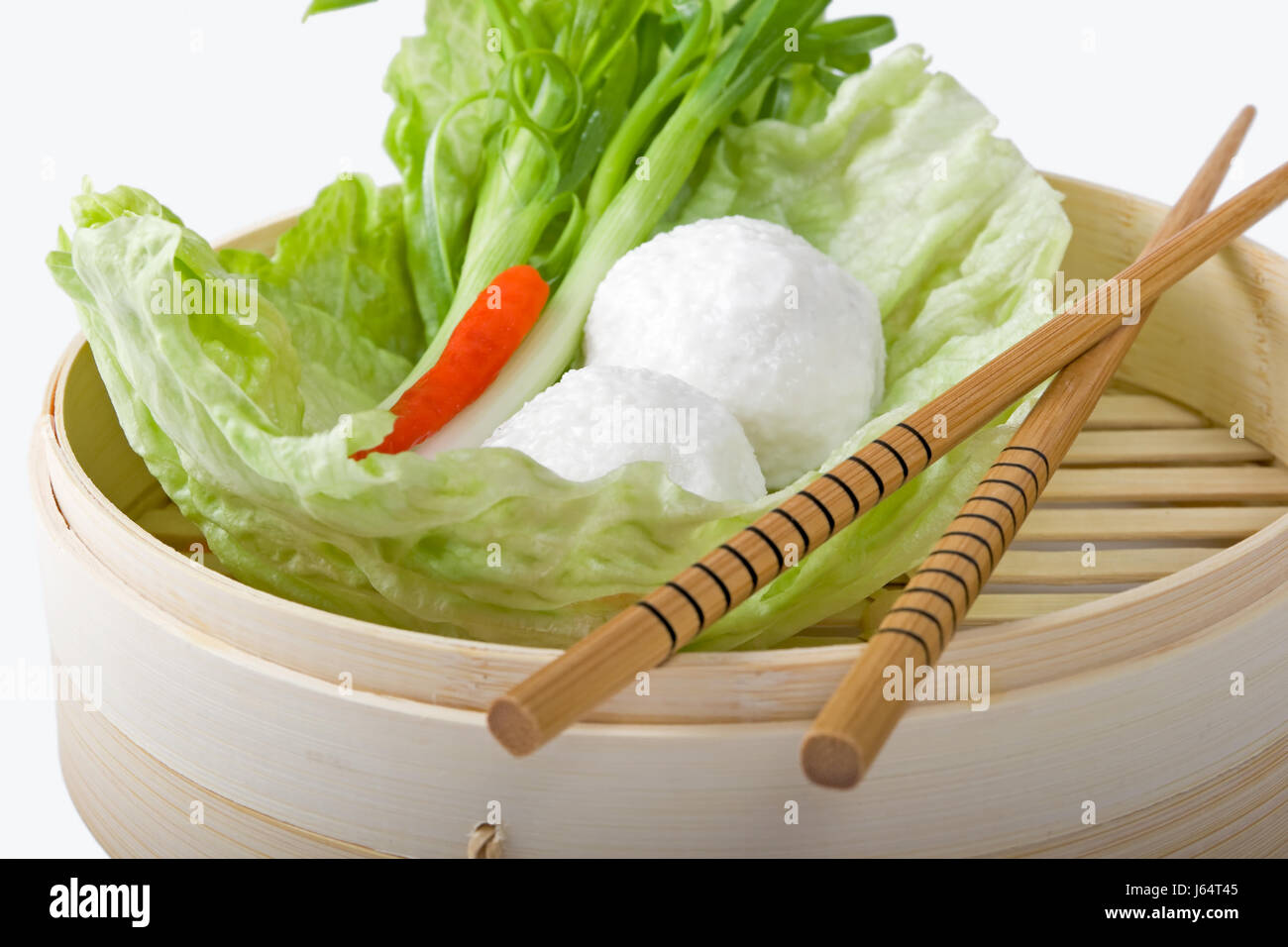 dumplings made from tapioca Stock Photo - Alamy