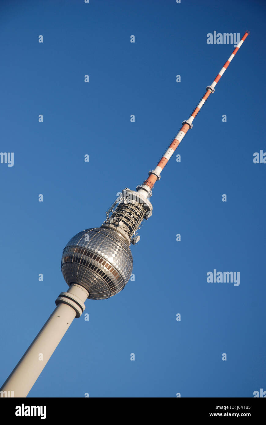 berlin television tower blue tower houses engineering capital radio ...