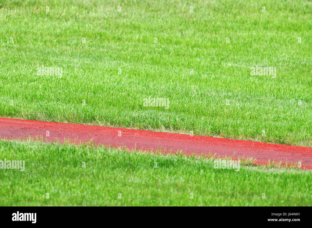 green pavement path way meadow grass lawn red green pavement path way ...