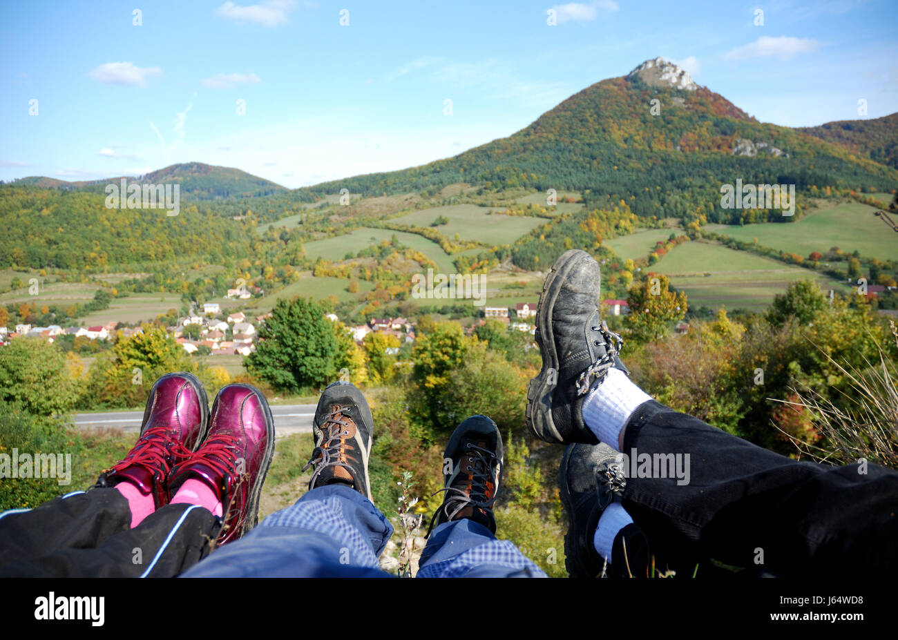legs slovakia feet landscape scenery countryside nature facilitate ease ...