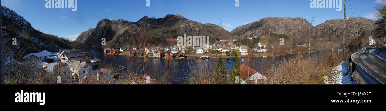 norway sight view outlook perspective vista panorama lookout fjord ...