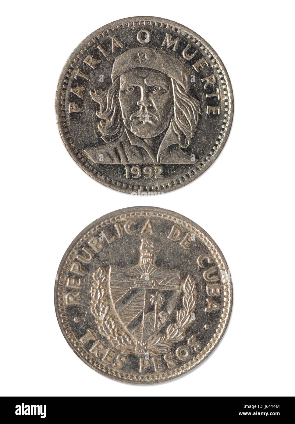 che coin 3 pesos Stock Photo - Alamy